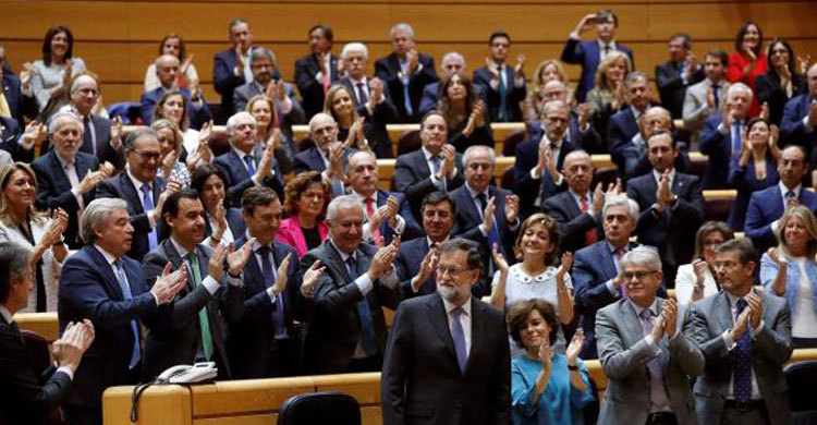 Spanish Senate approves direct rule in Catalonia