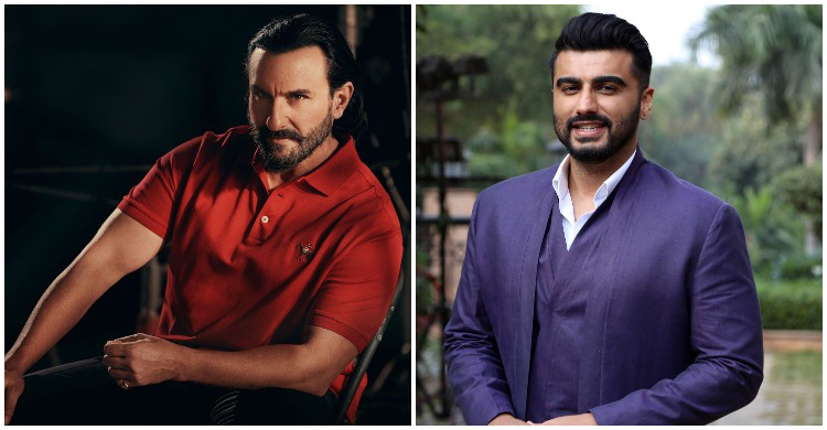 প্রথমবার এক সিনেমায় সাইফ আলী খান ও অর্জুন কাপুর