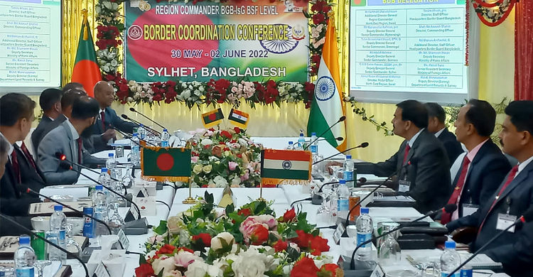 সিলেটে বিজিবি-বিএসএফের চার দিনব্যাপী সীমান্ত সম্মেলন শুরু