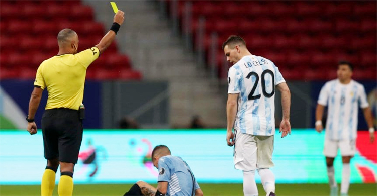 আর্জেন্টিনা ম্যাচে ব্রাজিলের, ব্রাজিল ম্যাচে আর্জেন্টিনার রেফারি