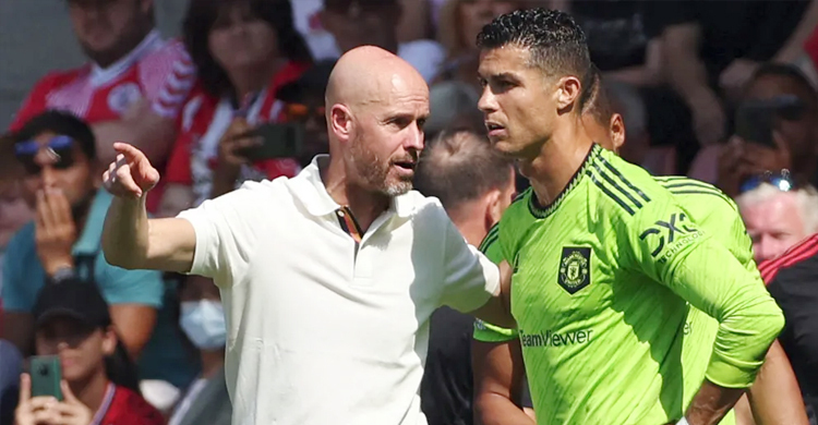 ইউনাইটেডে ‘রোনালদোর শিক্ষক’ হবেন টেন হাগ