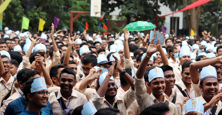নটর ডেম কলেজের ৭৫ বছর পূর্তি উৎসবের সূচনা অনুষ্ঠান