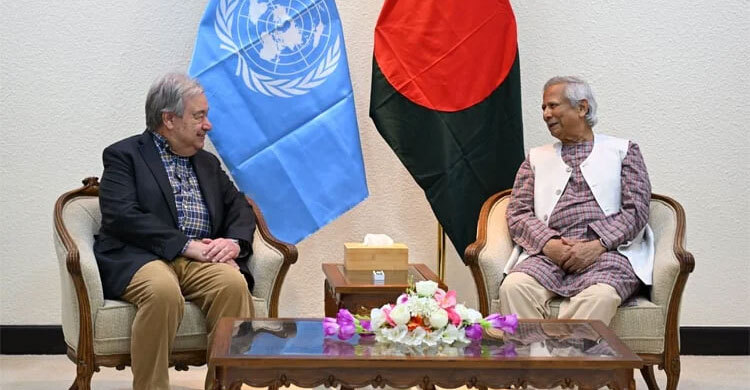UN chief backs Bangladesh reforms, voices concern over Rohingya aid cuts