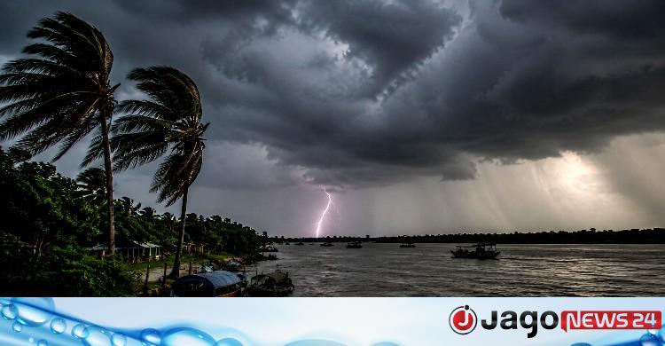 দেশের ১০ অঞ্চলে ঝোড়ো হাওয়াসহ বজ্রবৃষ্টির আভাস
